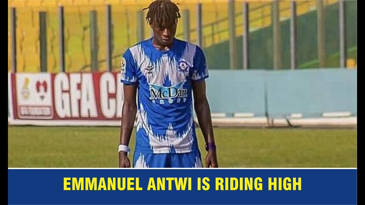 Emmanuel Antwi is riding high - YouTube