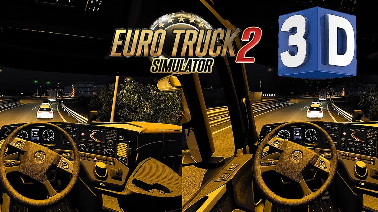 ETS 2 GAMEPLAY 3D [SBS] STEREO + VR PICO4 + G923 N2 - YouTube