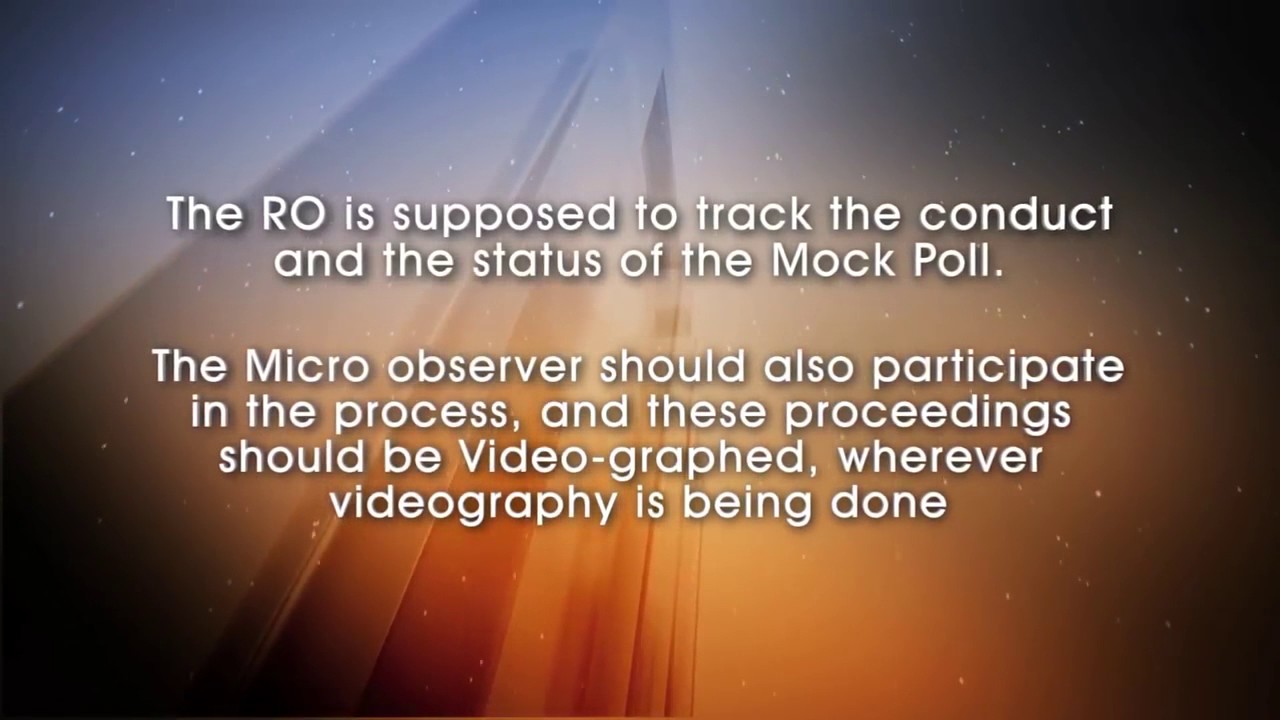 Polling day Preparation - YouTube