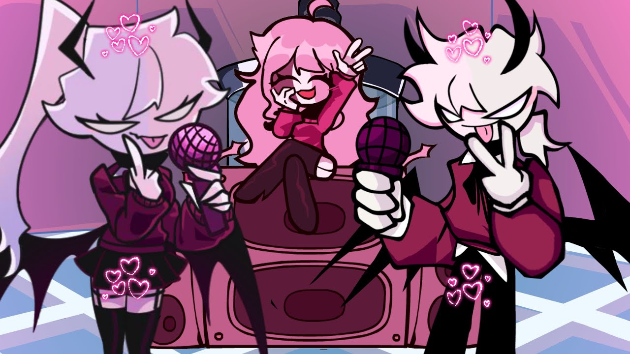 Heartbeat but selvena and selever sing it. 【FNF】 - YouTube