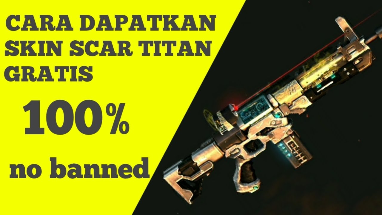 SKIN SCAR TITAN GRATIS - WAJIB COBA - YouTube
