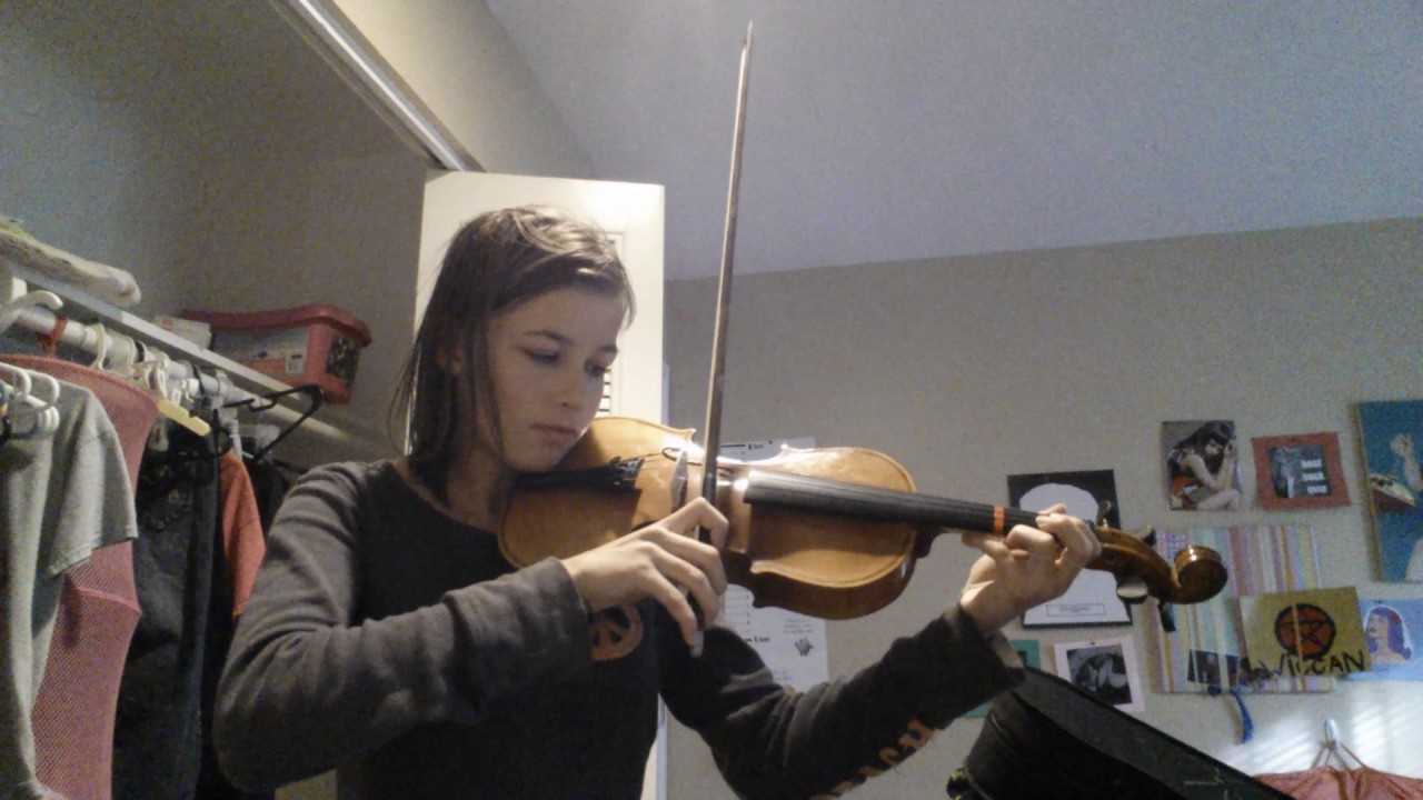 The spanish dancer on my violin. - YouTube