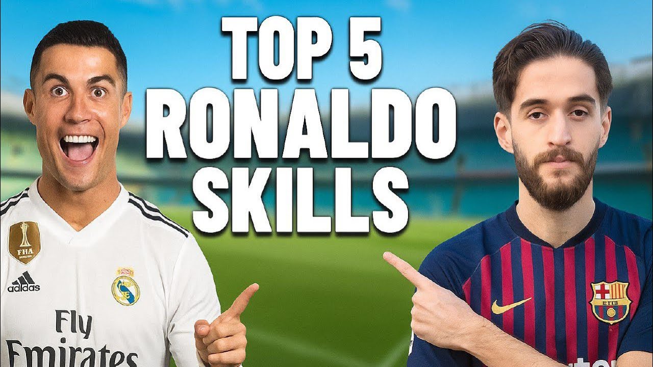 TOP 5 CRISTIANO RONALDO SKILLS - YouTube