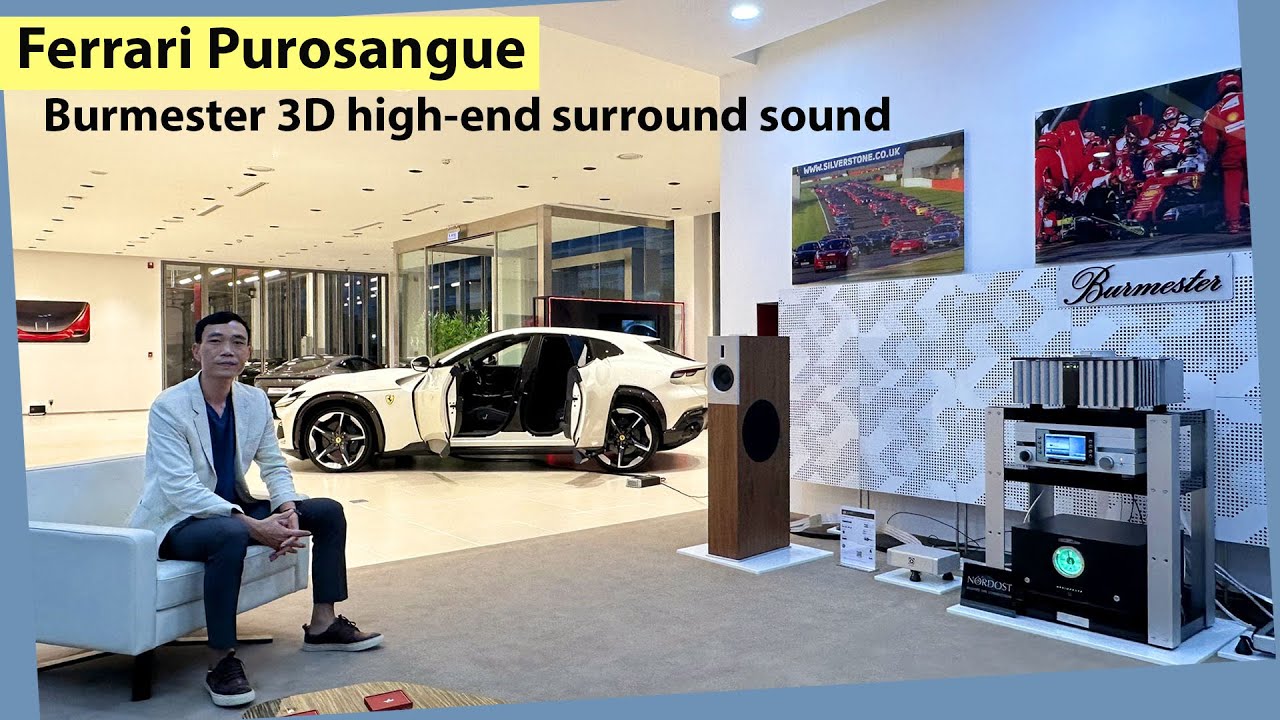 Tìm hiểu hệ thống âm thanh 3D High-end Burmester trên siêu xe Ferrari ...