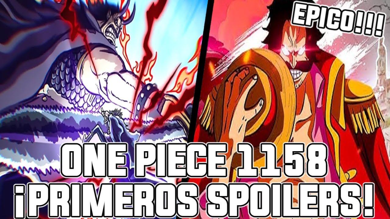 ONE PIECE CAPITULO 1158 (PRIMEROS SPOILERS) | XEBEC VS HARALD INICIA ...