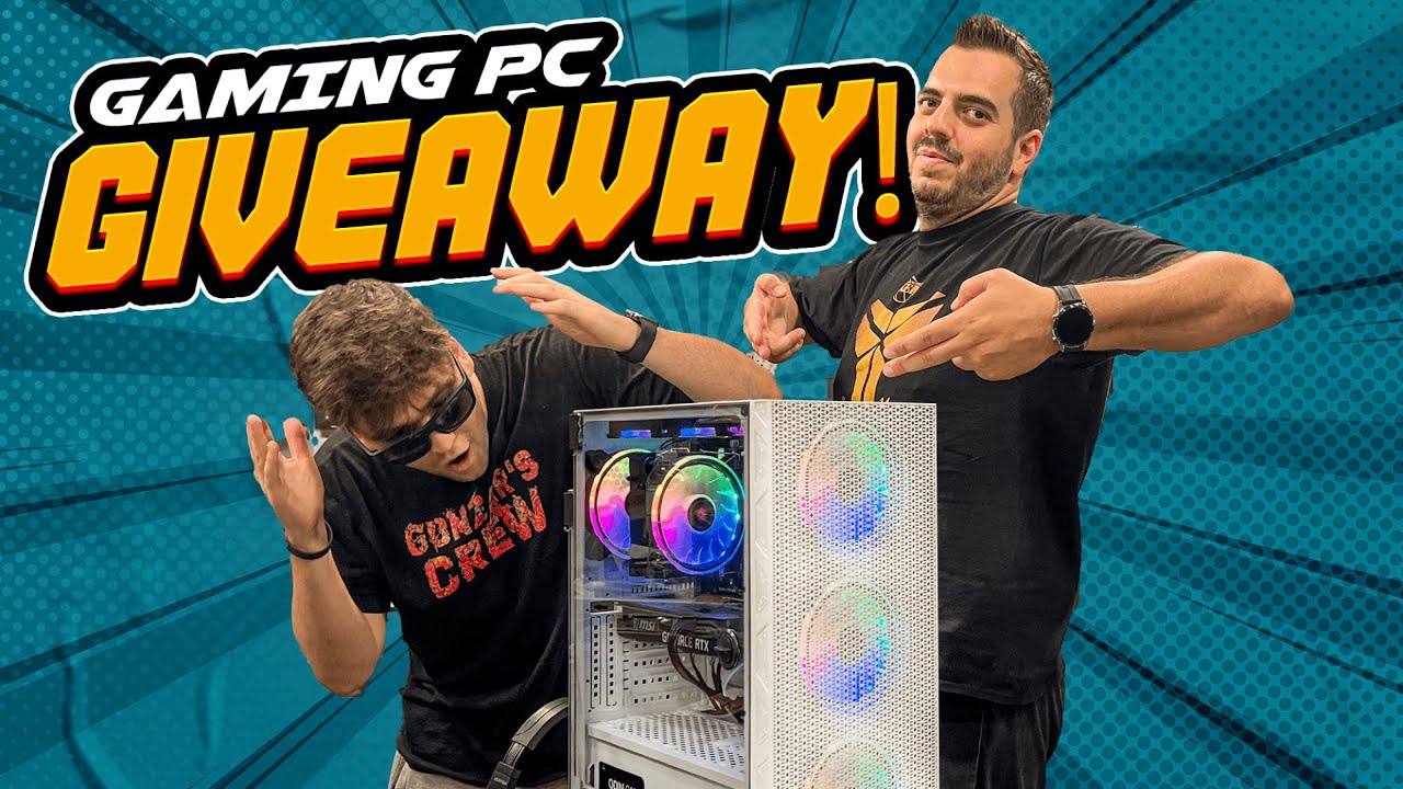 O Gunzar έχτισε αυτό το PC ΜΟΝΟΣ ΤΟΥ και το κάνουμε Giveaway - YouTube