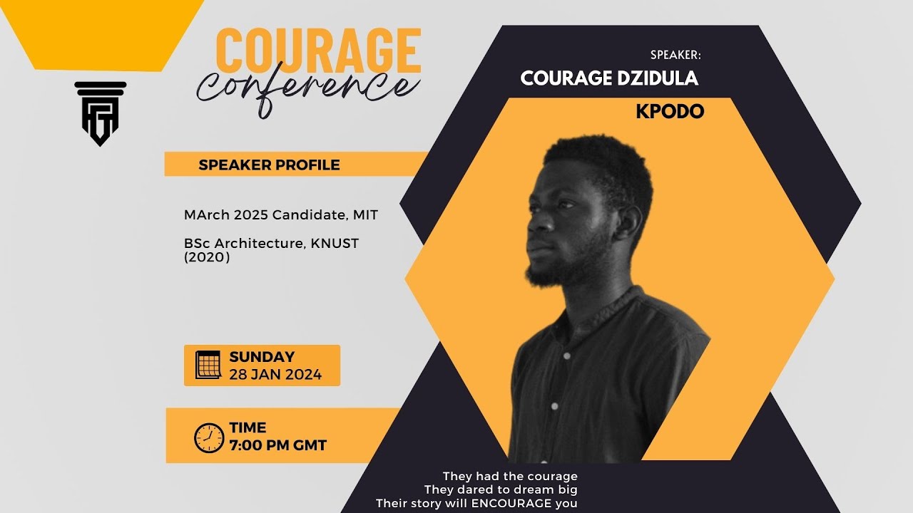 Courage Kpodo | Courage Conference 2024 - YouTube