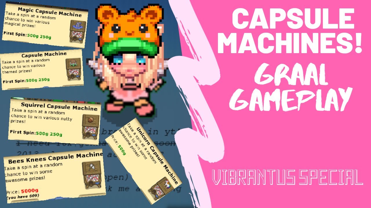 All capsule machines in Graal online Classic||VibrantUs - YouTube