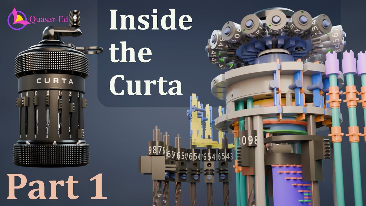 The Curta Calculator: A Mechanical Marvel Explained | Part 1 - YouTube