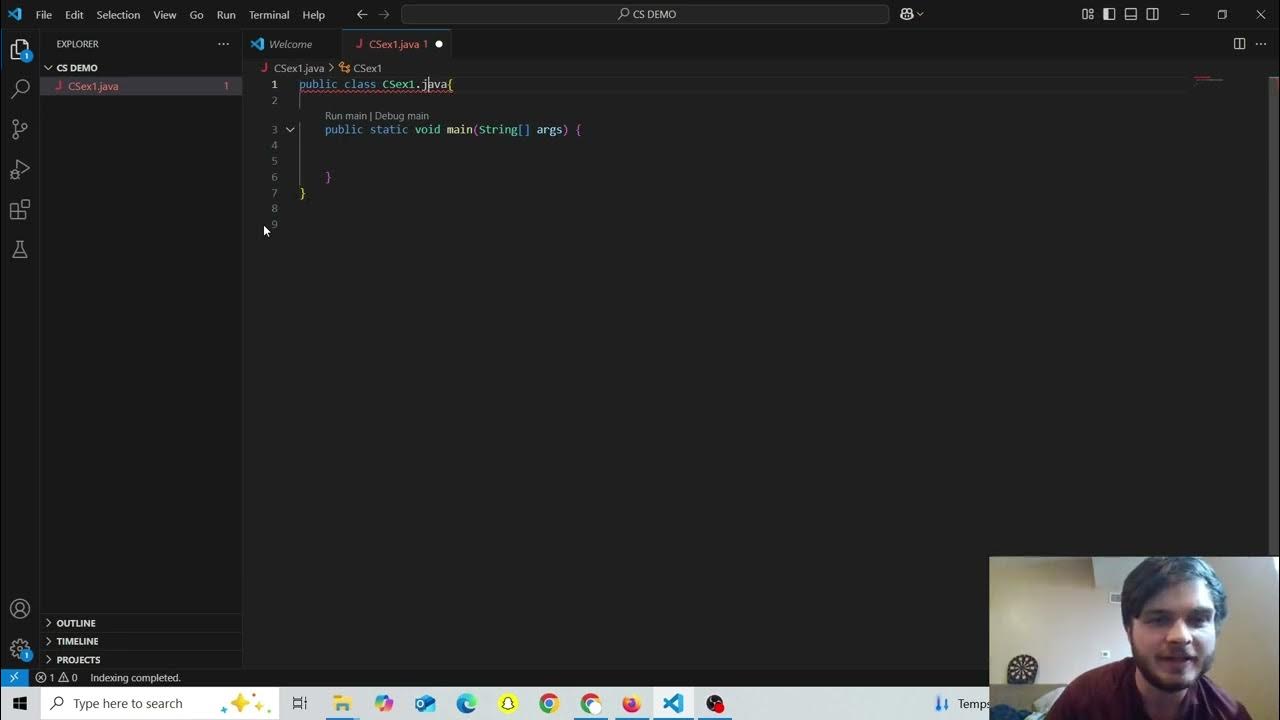Java Code Creation, Compilation, Editing, and Running - YouTube