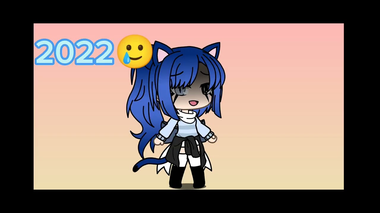 cómo fue evolucionado mis ocs de gacha life 🤧 {Angela cat} - YouTube