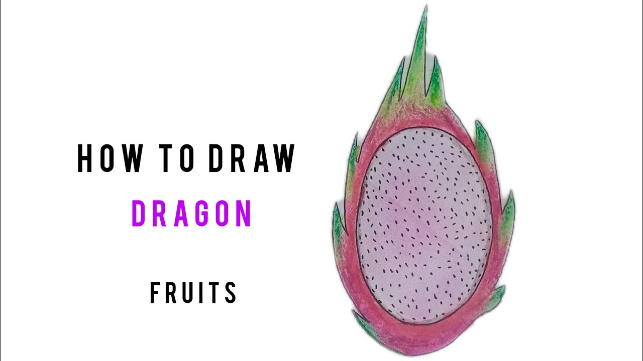 How To Draw The Inside Of A Fruit