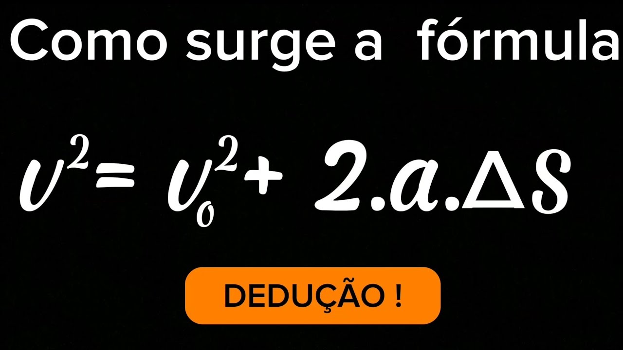 Como surge a equação de Torricelli a partir do Cálculo Diferencial e ...