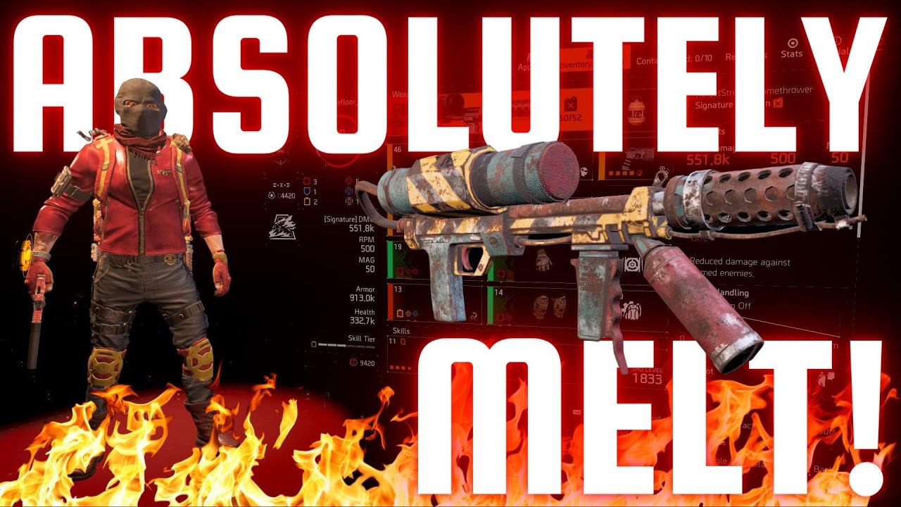 The Division 2 | OVERPOWERED FLAME DPS BUILD!! | MELT EVERYTHING IN ...