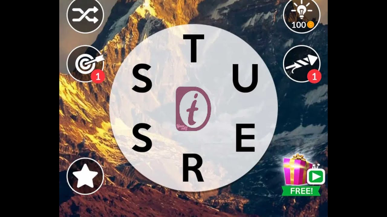 0366 Wordscapes Mountain Climb Level 366 - YouTube