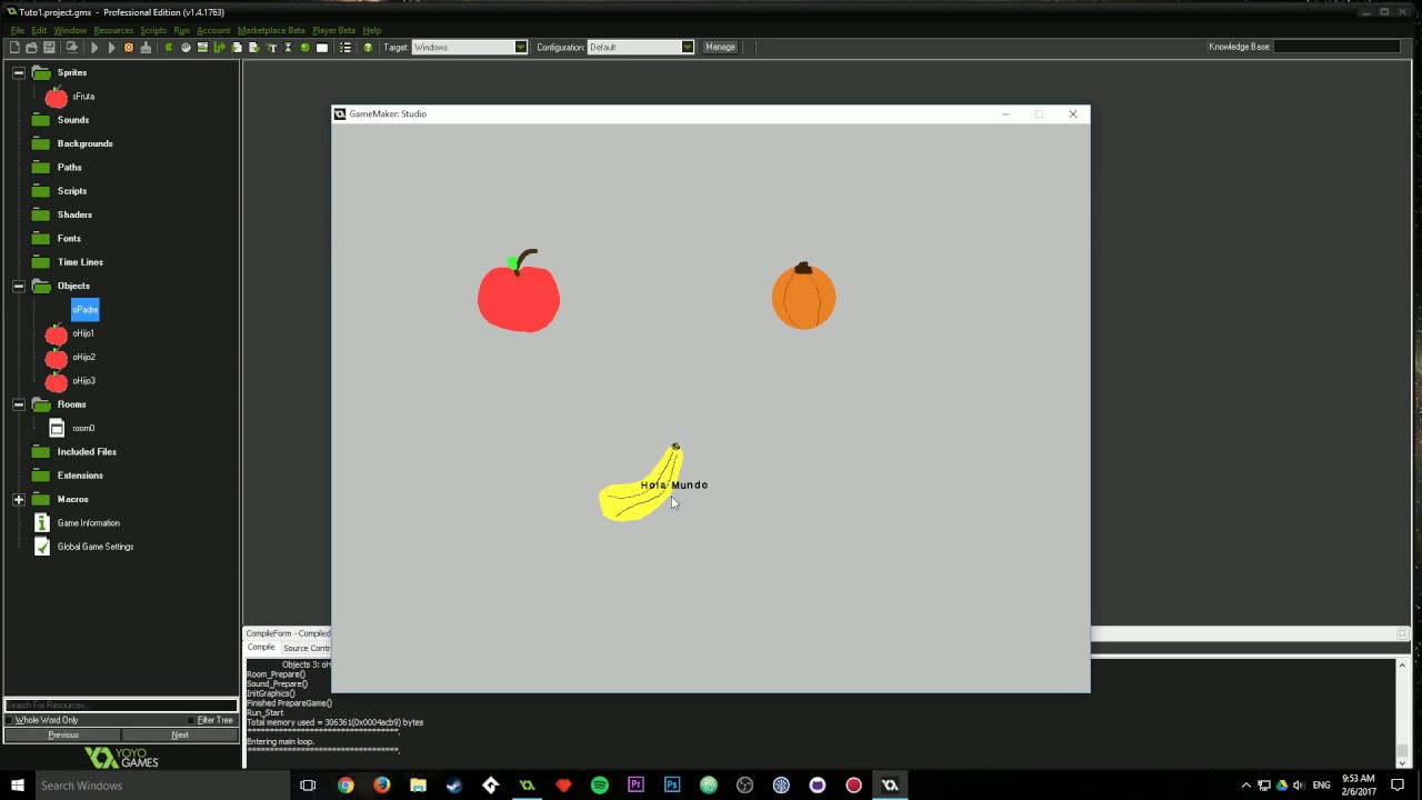 Texto al pasar el mouse [GMS:1] || Tutorial en español - YouTube