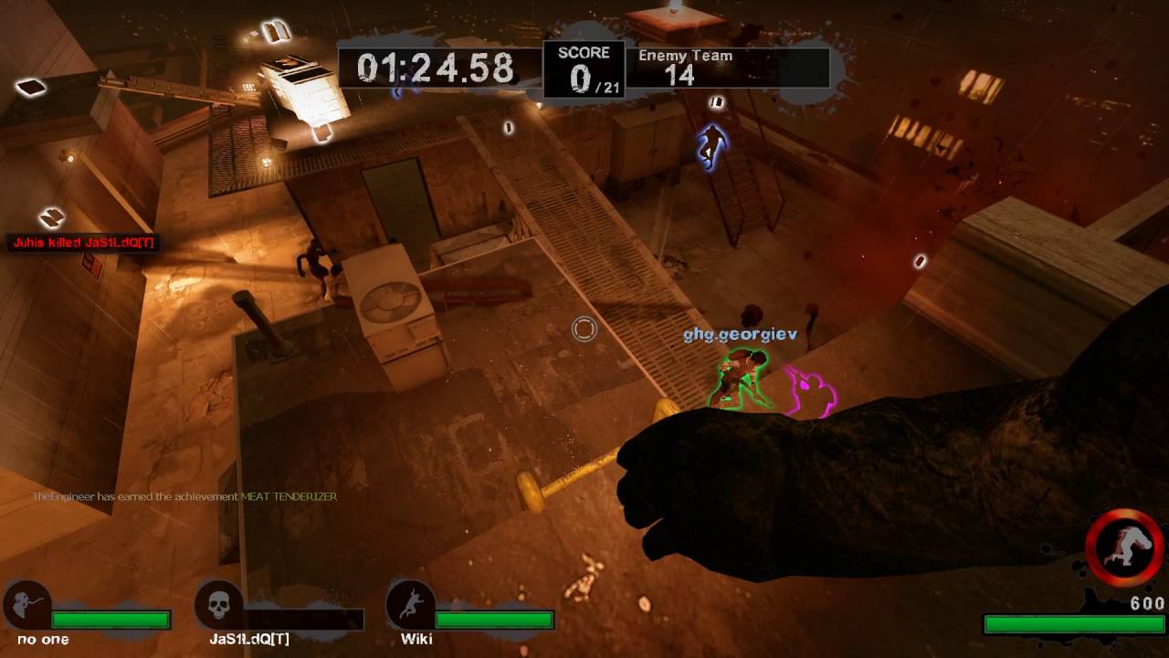 Left 4 Dead 2 - Rooftop charge - YouTube