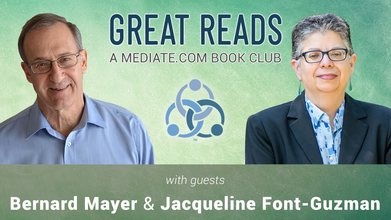 Great Reads Book Club - Bernard Mayer and Jacqueline Font-Guzman ...