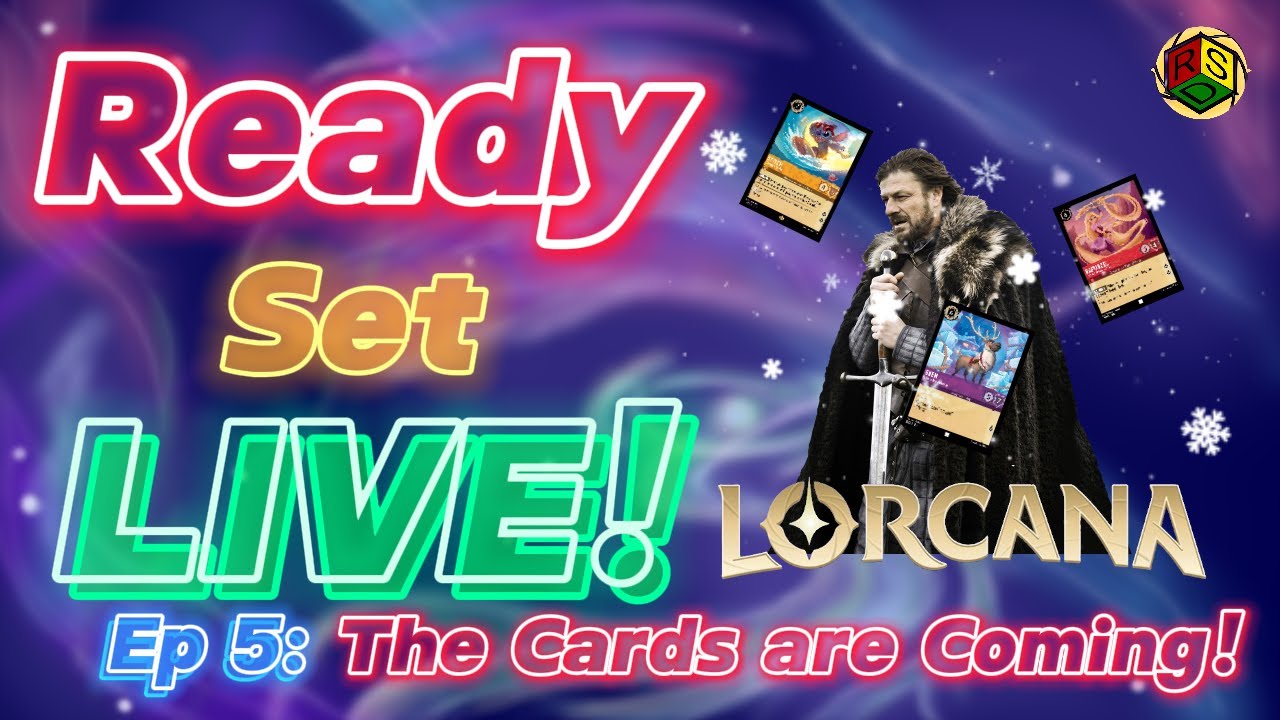 Ready Set LIVE! Ep5: The Cards are Coming! - YouTube