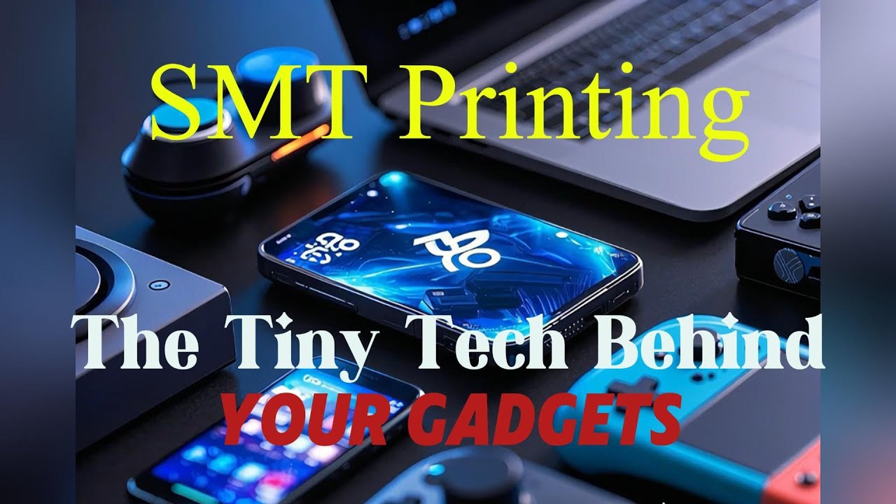 SMT Printing: The Tiny Tech Behind Your Gadgets - YouTube
