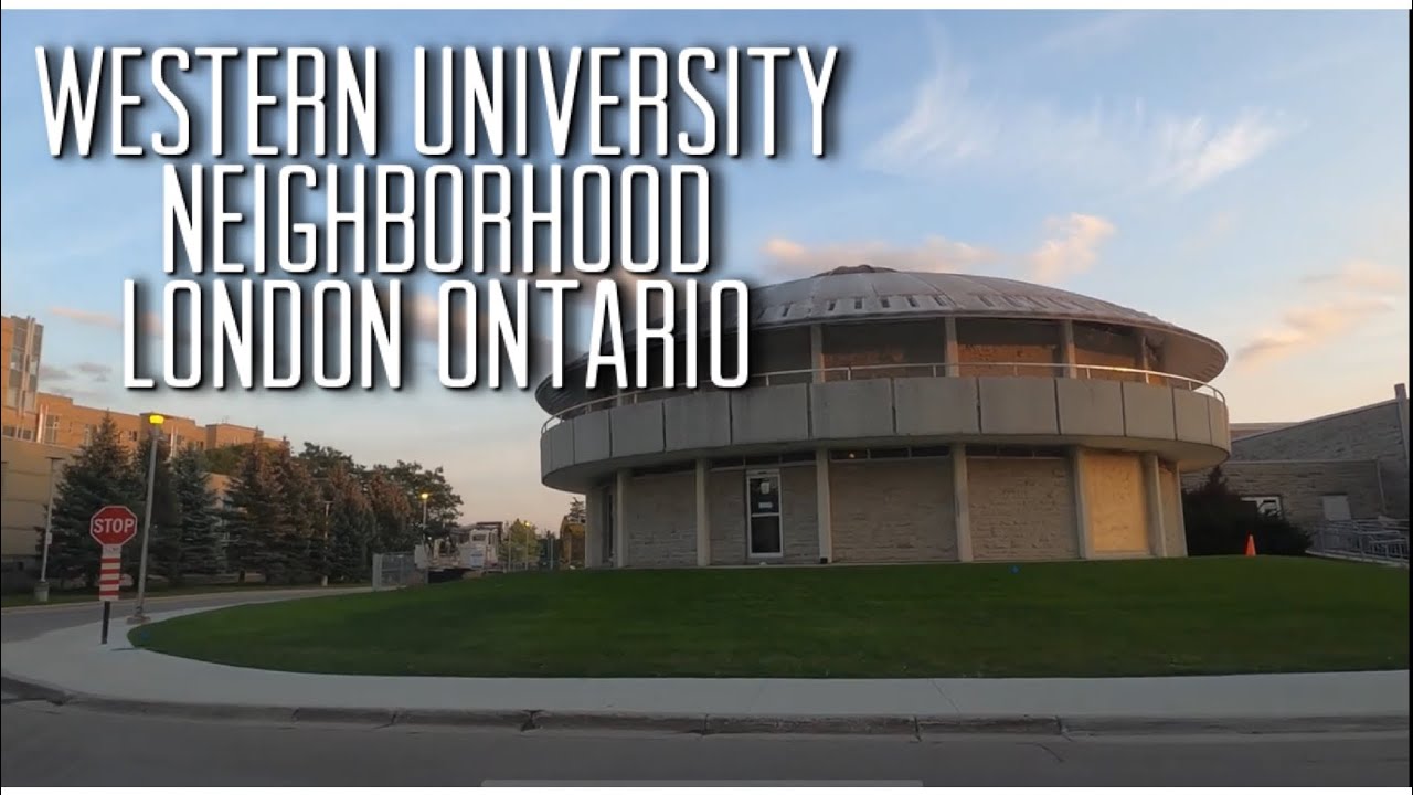 Western University London Ontario Neighborhood Drive 4k | Best ...