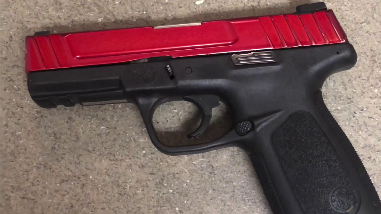 S&W SD9VE Custom Slide for Under $40 - YouTube
