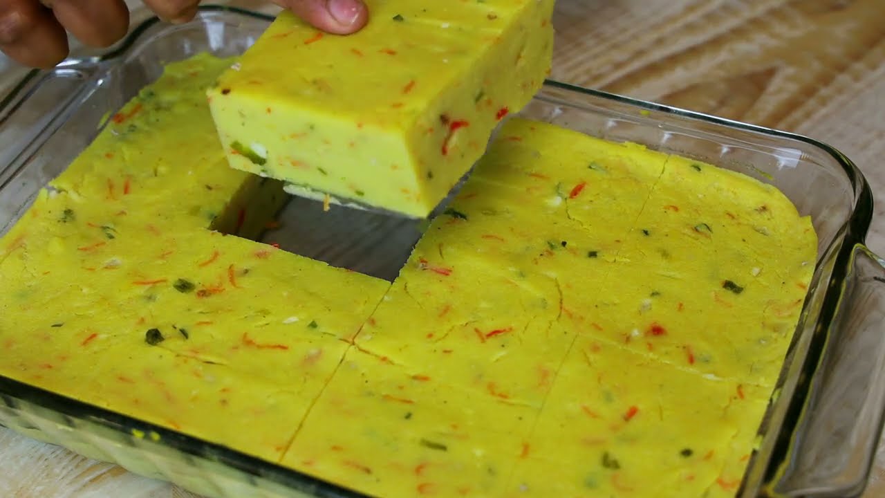 How to make Trini Coo Coo / Cou Cou / Tun Cornmeal- Vegan - Episode ...