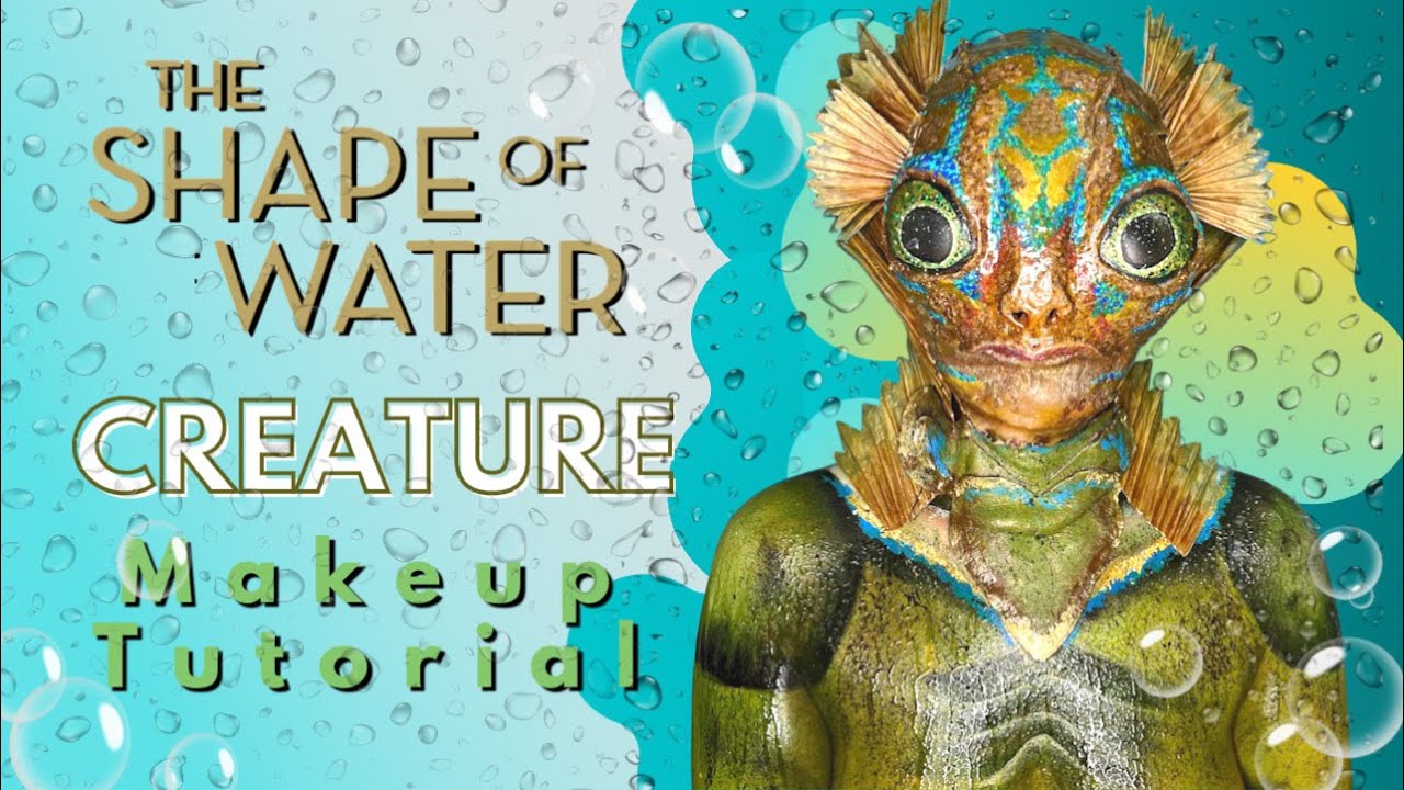 The Shape of Water Makeup Tutorial SFX (Creature) // Tutorial de ...