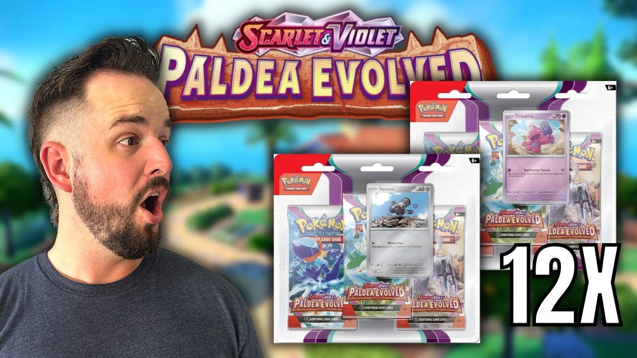 Product Review! Paldea Evolved 12X 3-Pack Blister | Must Get Product ...