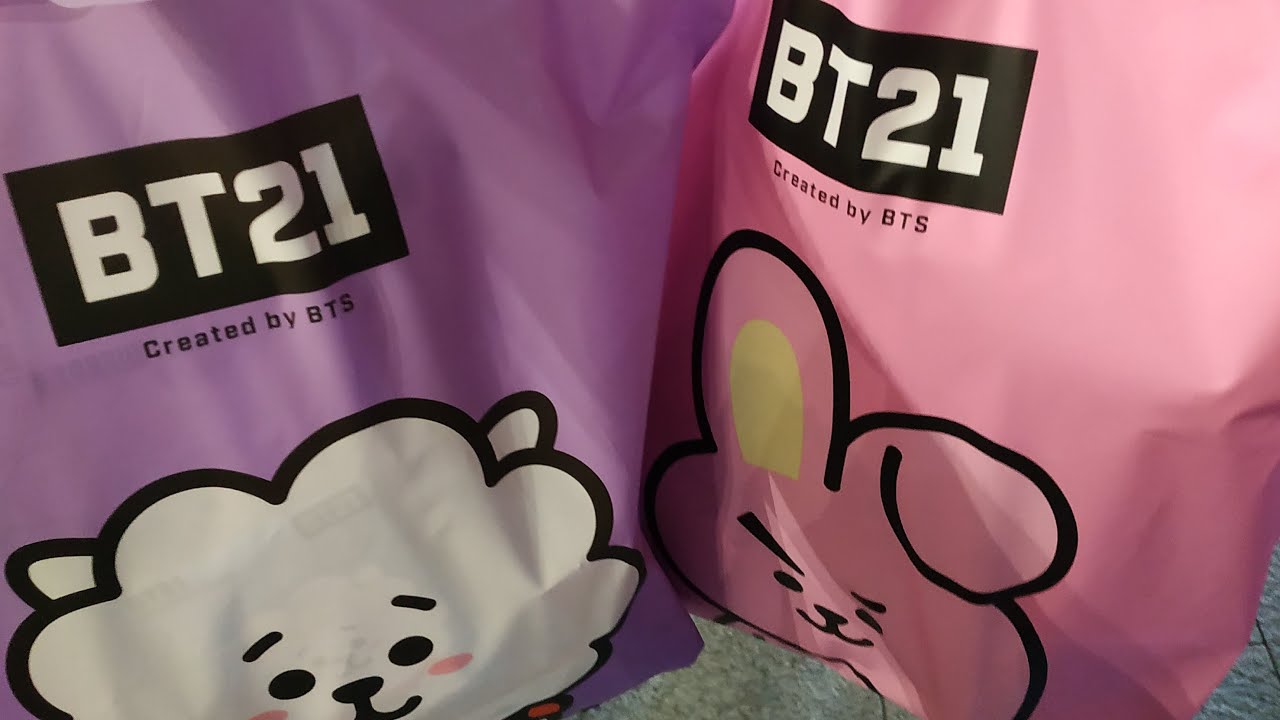 Bt21 Unboxing + Review + Talking(?) - YouTube