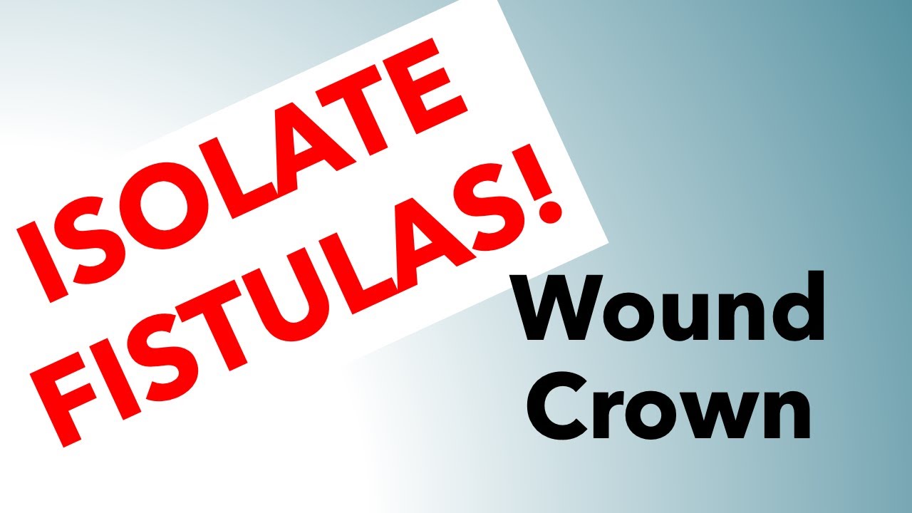 004 Fistula and Ostomy Isolation with the Wound Crown - YouTube