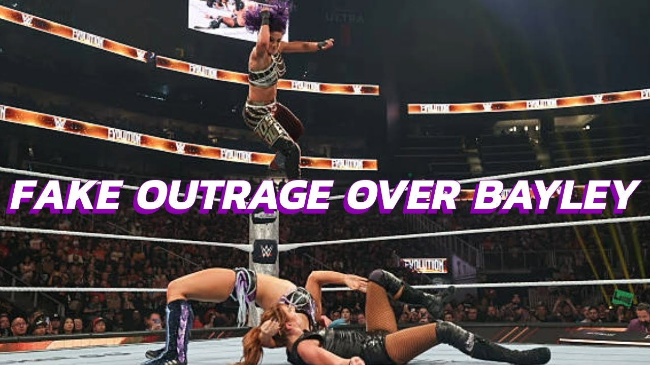 Fake Outrage Over Bayley - YouTube