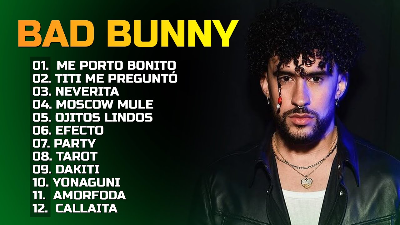 Grandes Exitos De Bad Bunny - Lo Mas Sonado - Bad Bunny Mix Exitos 2023 ...