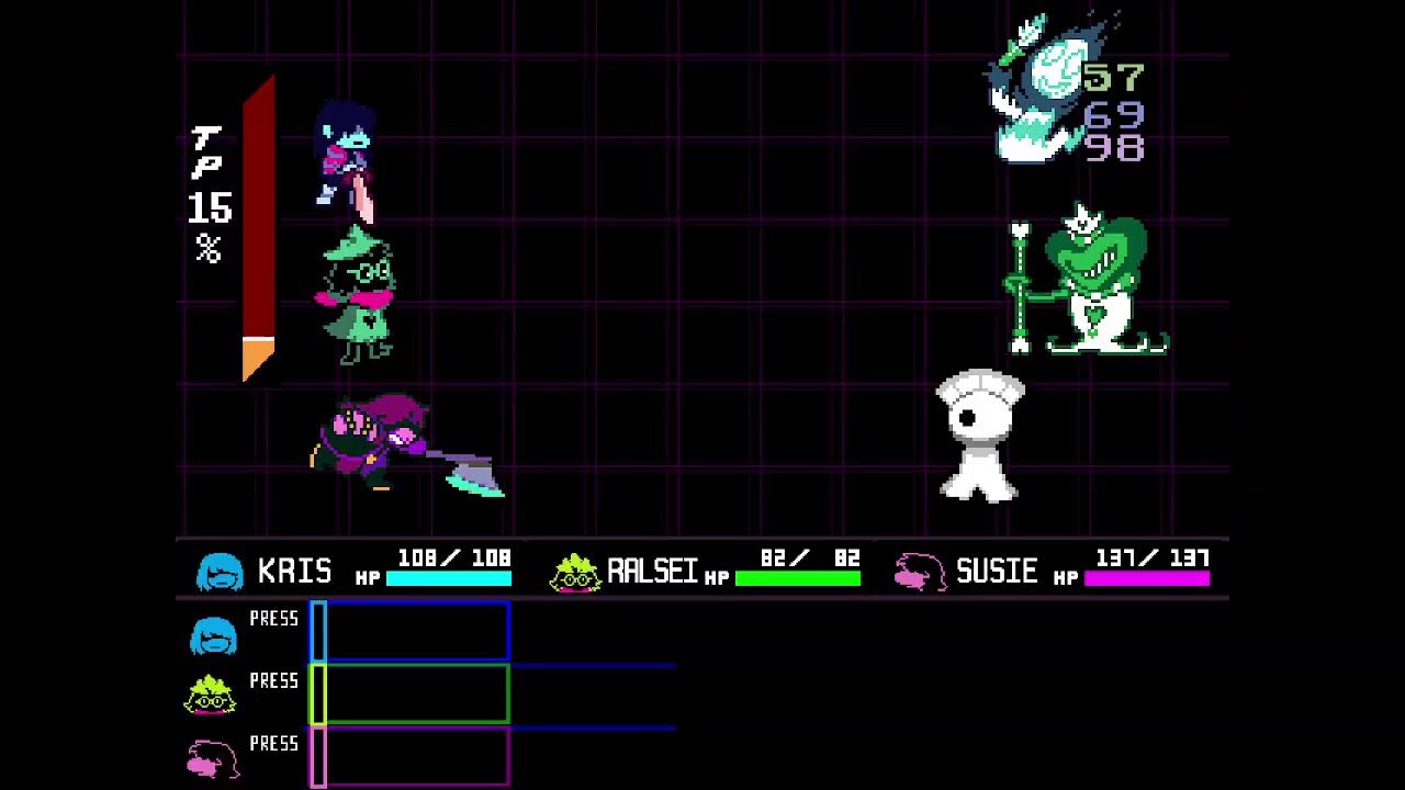 deltarune chapter 1 weird route mod (devil Buster) p2 - YouTube