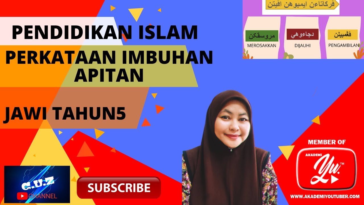 PERKATAAN IMBUHAN APITAN | JAWI TAHUN 5 @ChannelUstazahZuraini - YouTube