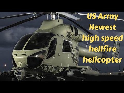 US Army Newest high speed hellfire helicopter revealed - YouTube