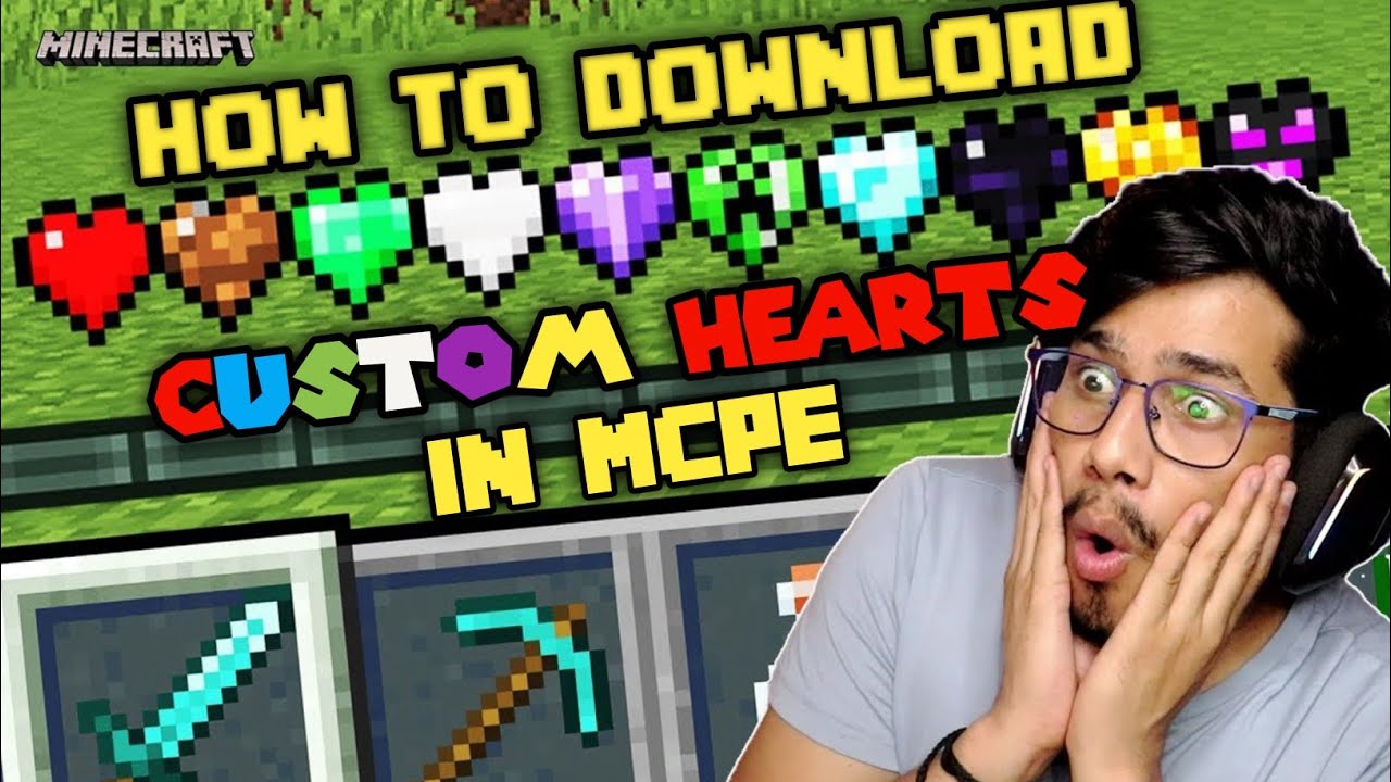 How To Download Minecraft But You Can Get Custom Hearts Mod Addon In ...