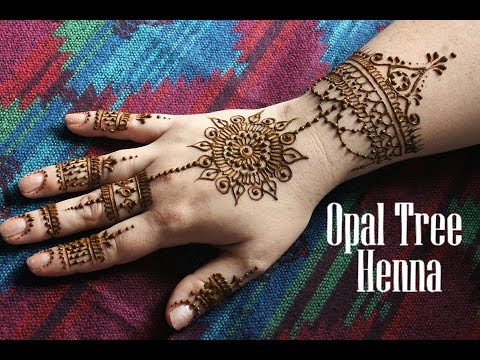 Mandala and Cuff Style Henna Design - Guest Artist: Jessica Velilla ...