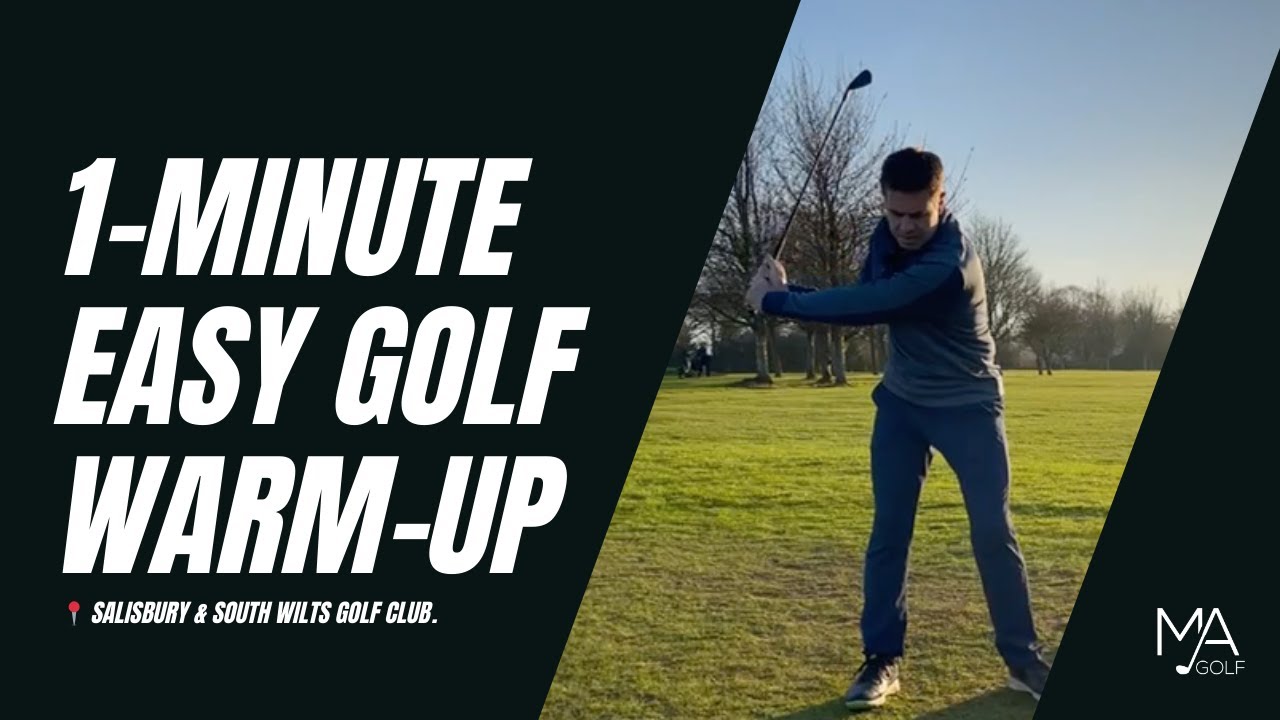 1-Minute Easy Golf Warm-Up to Crush Your First Tee Shot! | Mark Amey ...