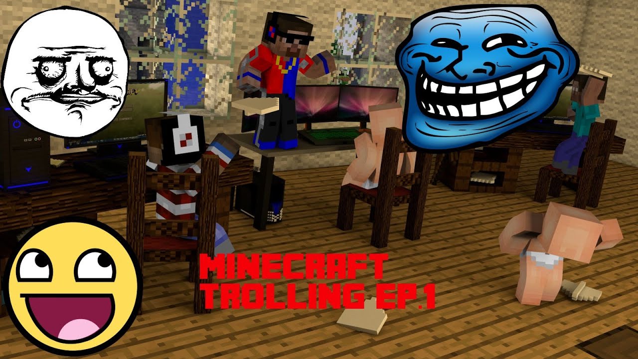Minecraft Trolling Ep.1 - YouTube