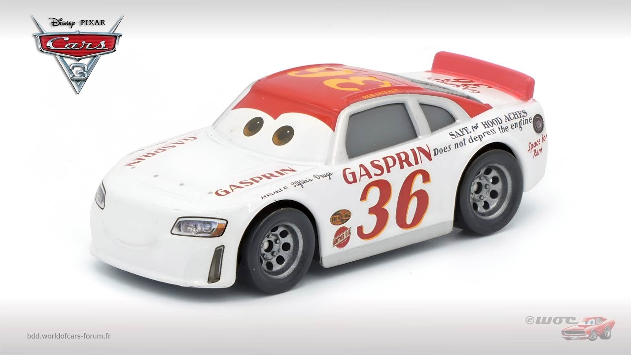 BDD World of Cars - Reb Meeker (Thomasville Racing Legends) - YouTube