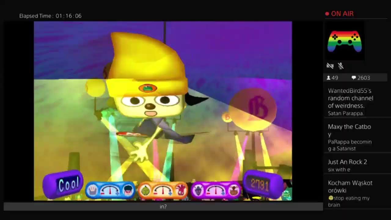 (ps4 stream) parappa goes to college - YouTube