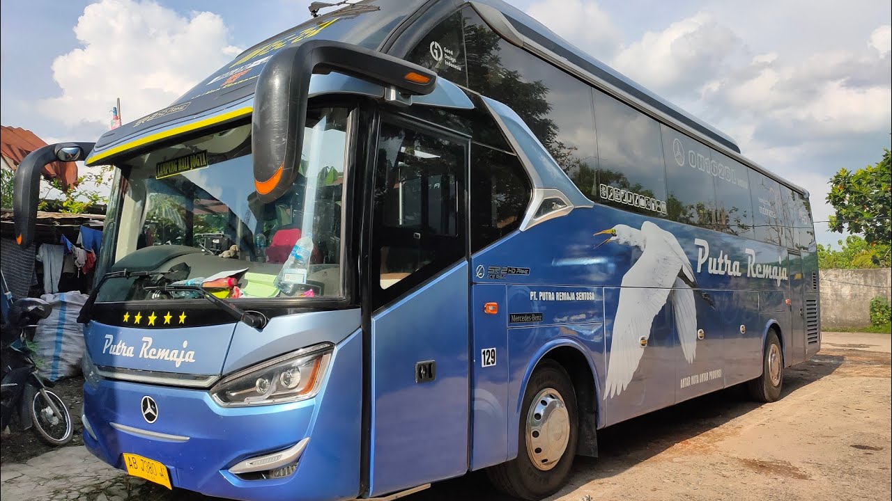 Review bus Putra Remaja SR2 HD Prime MERCEDES BENZ OH 1626 NG - YouTube