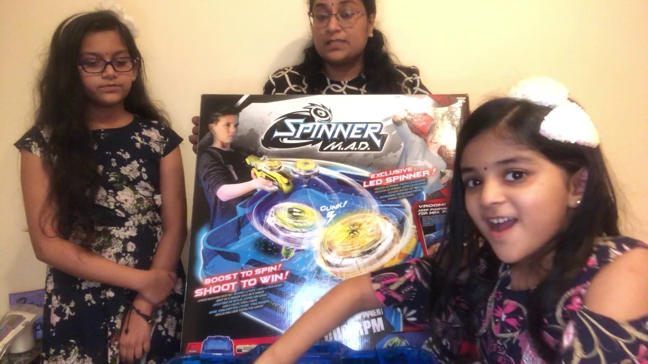 Mommys toy review- Spinner mad - YouTube