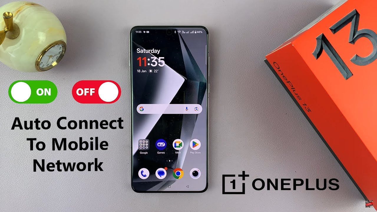 How To Enable / Disable 'Auto Connect To Mobile Network' On OnePlus 13 ...