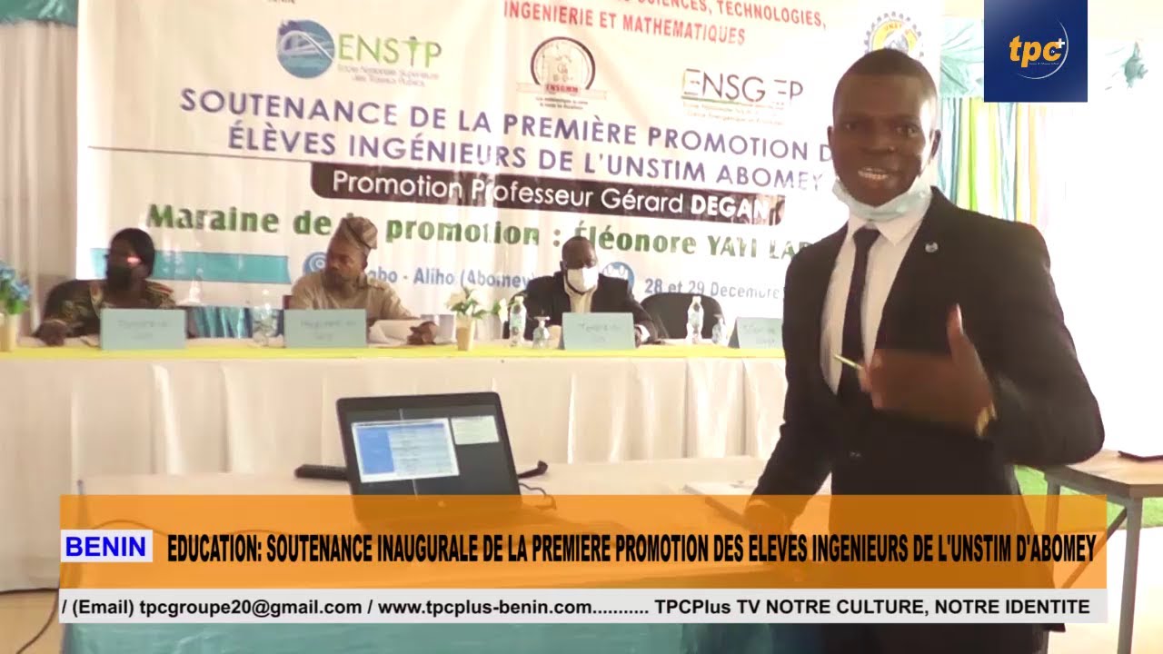 SOUTENANCE INAUGUIRALE DE LA 1ère PROMOTION DES ELEVES INGENIEURS DE L ...