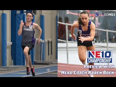 Stonehill Men's and Women's Track & Field Competes at the NE10 Indoor ...