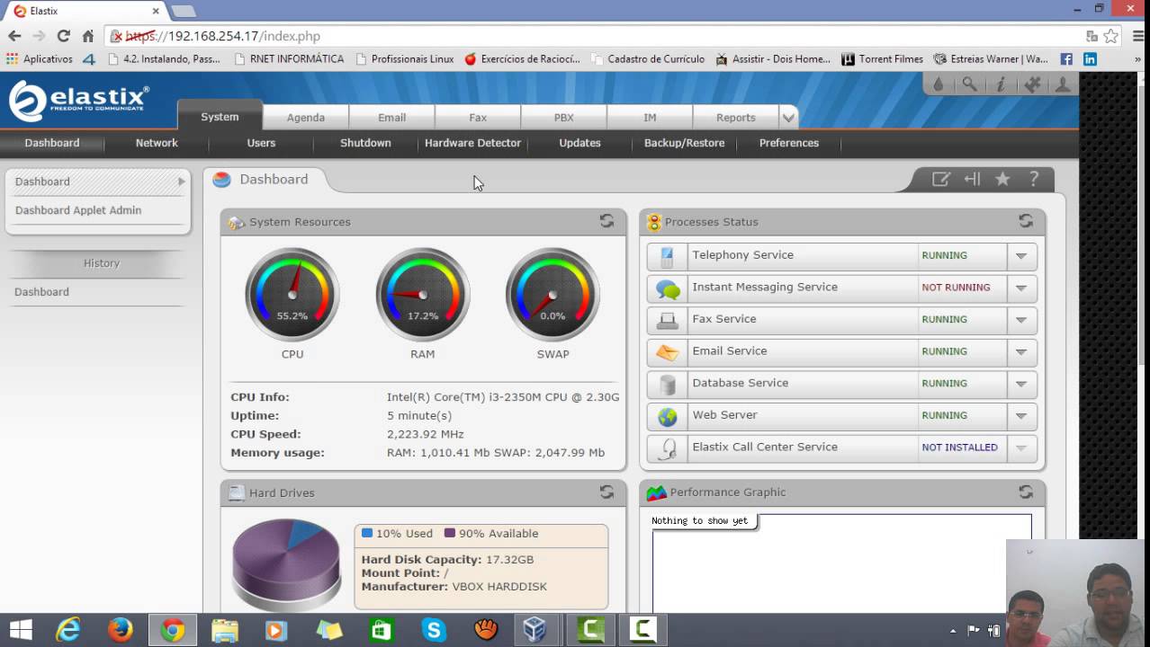 Montando Servidor voip com elastix - YouTube