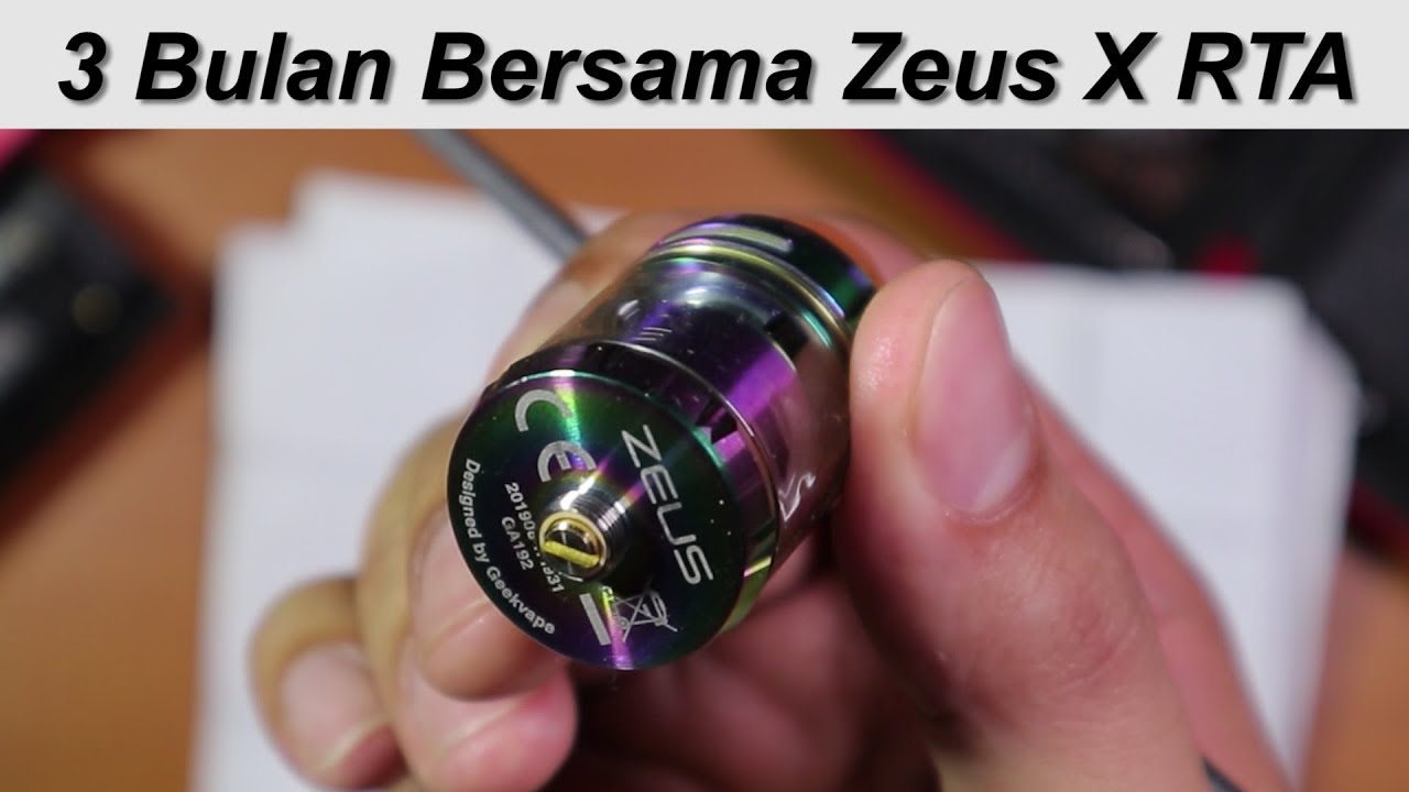 Zeus X RTA Setelah Di Pakai 3 Bulan - YouTube