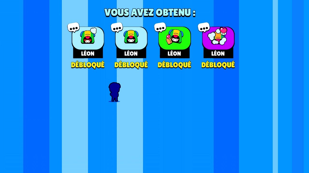 MASTERCLASS BRAWL STARS PACK OPENING LÉON et ses EMOTES 🦎 - YouTube